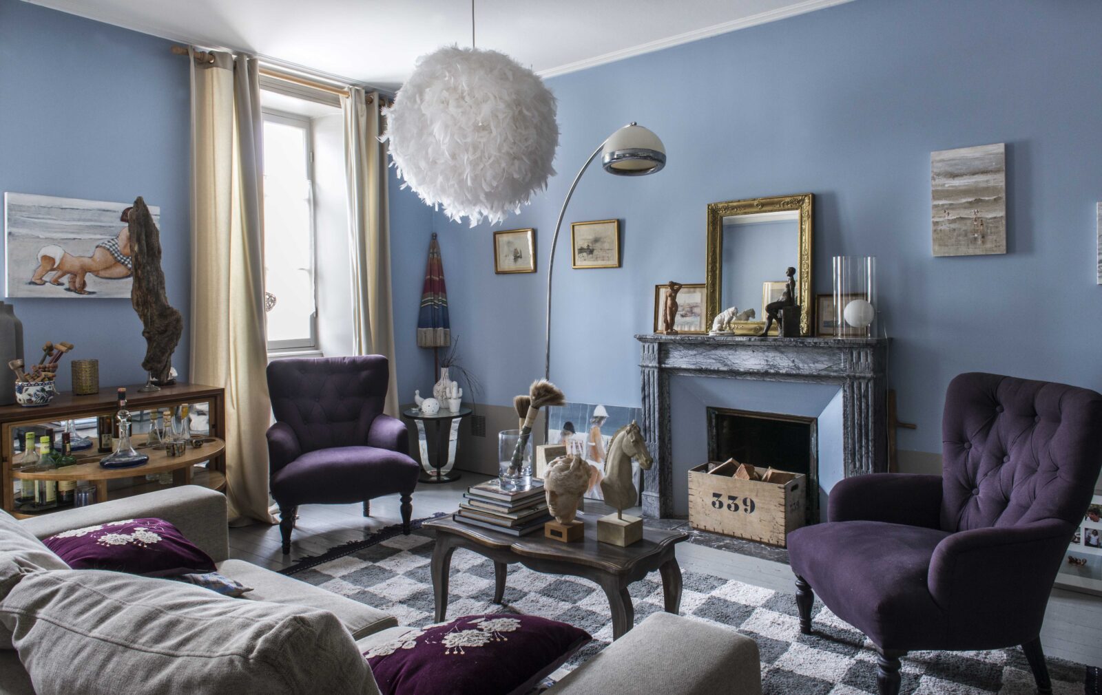 Une charmante maison à la décoration moderne classique - Maisons de ...