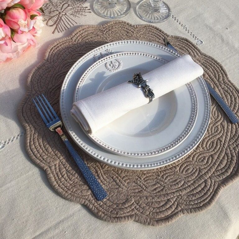 Must-have : les sets de table boutis