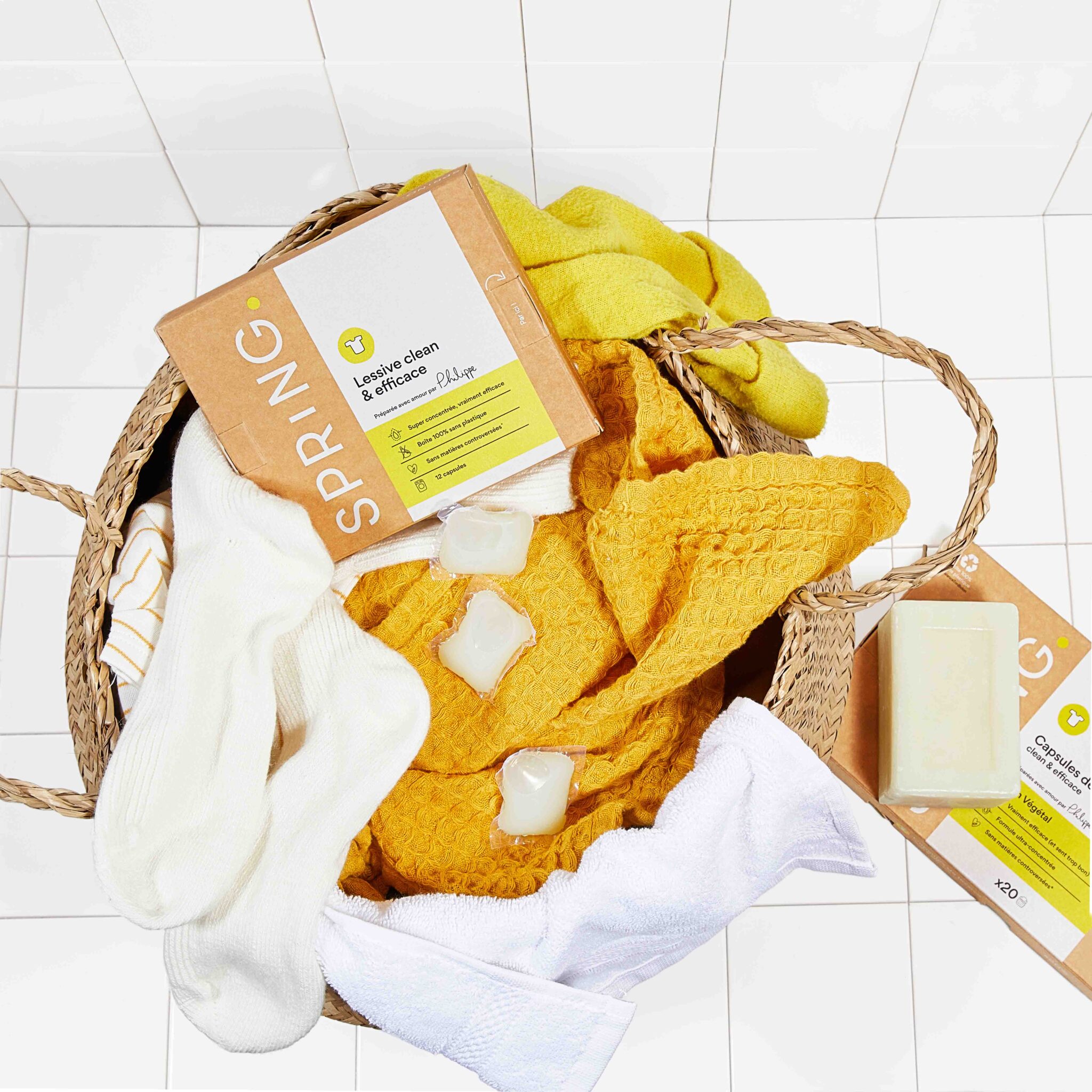 La lessive éco responsable SPRiNG - Maisons de Campagne