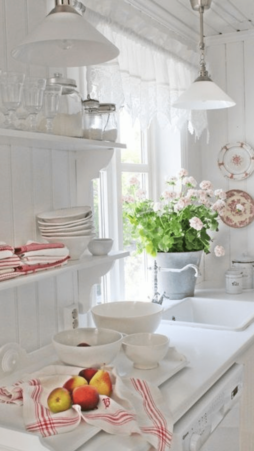 Comment créer une déco de cuisine campagne chic