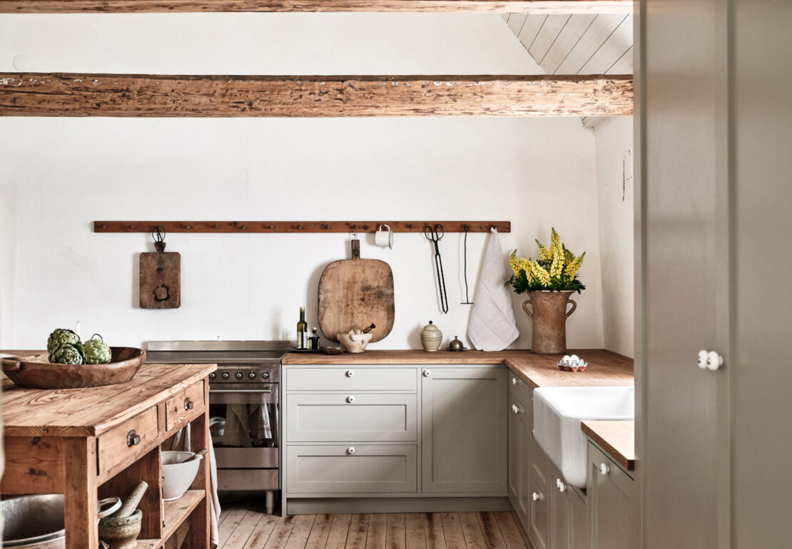 Comment créer une déco de cuisine campagne chic
